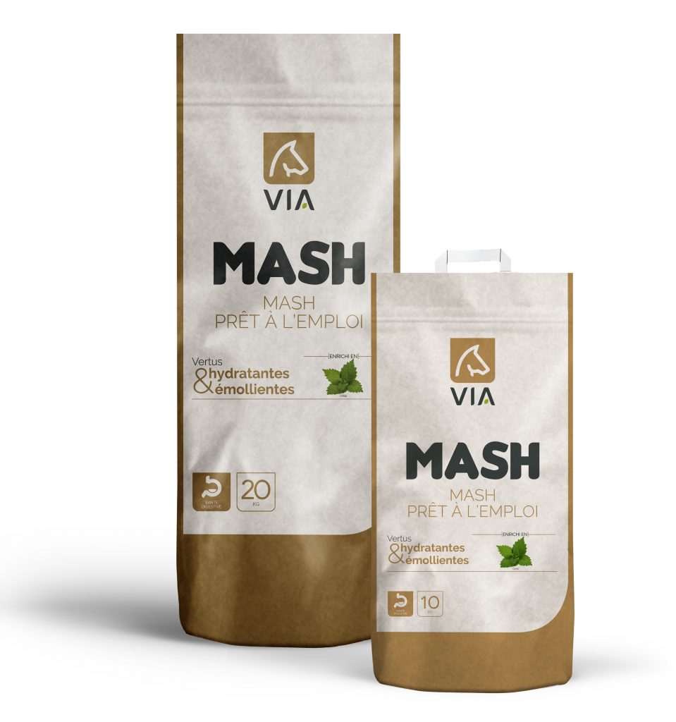 MASH, solution santé digestive prête à l'emploi | VIA Nutrition Equine